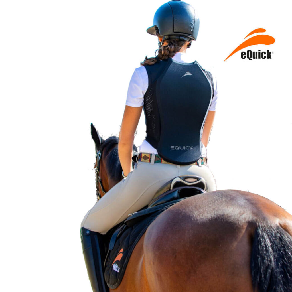 eQuick Back Protector - Equestrian House
