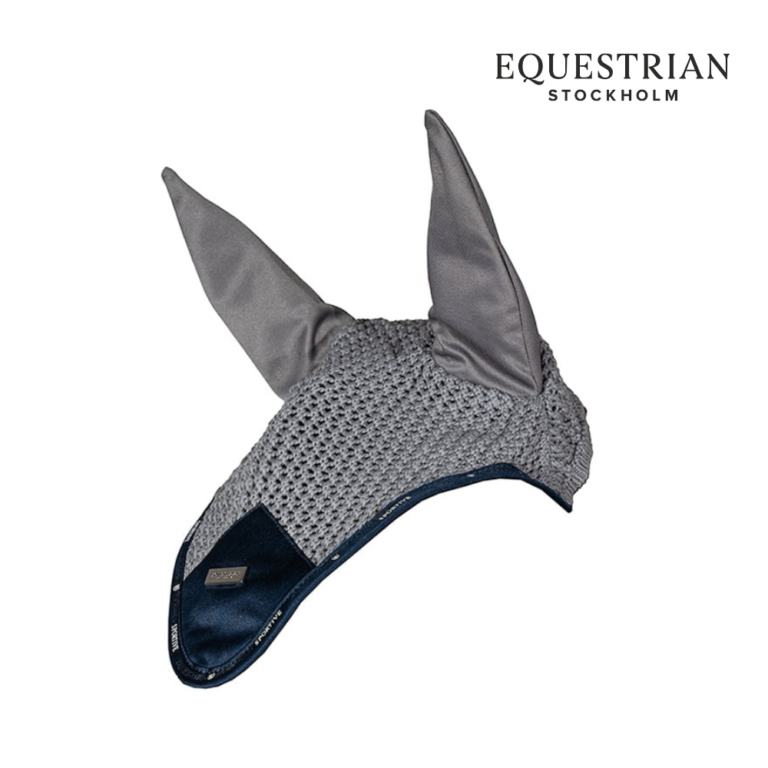 Ear Bonnet Sportive Blue Ash Full - Equestrian House