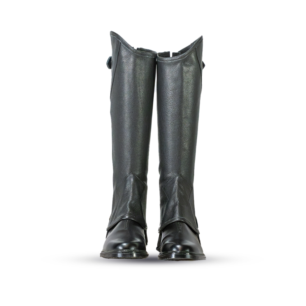 Kids Soft Leather Gaiters - Equestrian House